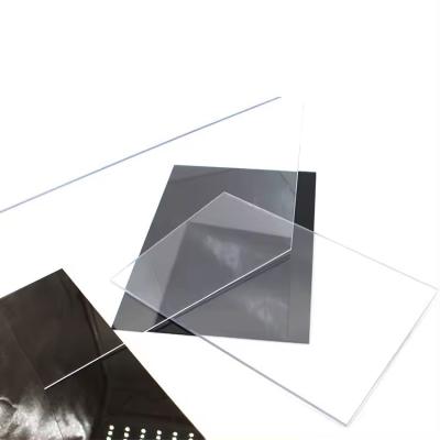China POLYGAO High Quality Transparent PC Solid Sheet Polycarbonate Panels for Construction Carport for sale