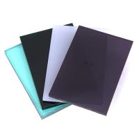 China Custom Cut Polycarbonate Solid Sheet 6mm Clear PC Board for Sound Barrier Transparent Roof Sheet for sale