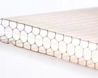China High Quality Honeycomb Polycarbonate Sheet Roofing Polycarbonate Regular Tube Honeycomb Panel for sale