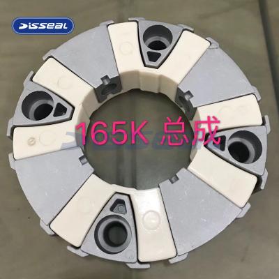 China Industrial Mechanical Excavator Coupling 165k PU AL Rubber Material for sale