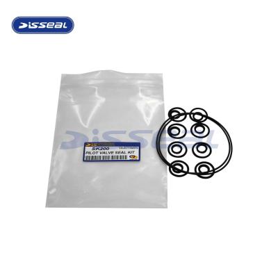China Komatsu PC200-5 PC200-6 Anti Abrasion Pusher Pedal Seal Kit PTFE NBR PU for sale