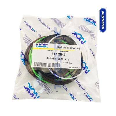 China Customized Nitrile Rubber EX120-2 BUCKET SEAL KIT for sale
