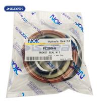 China Oil Resistant Hydraulic Cylinder Rebuild Seal Kit for PC200-6 Excavator 1 Set for sale