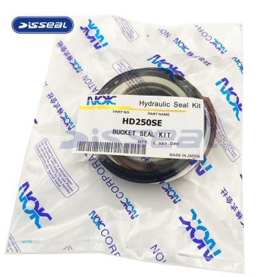 China Nitrile Rubber HD250SE Bucket Seal Kit for Excavator Hydraulic Cylinder for sale