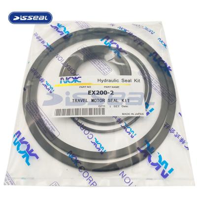 China EX200-2 Excavator Travel Motor Seal Kit PTFE NBR PU 1 Set for Industrial Construction for sale