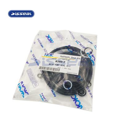 China Oil Resistant Excavator Main Pump Seal Kit PTFE NBR PU R160-7 for sale