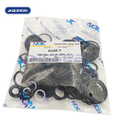 China Oil Resistant Hyundai Control Valve Seal Kit R160-7 Excavator PTFE NBR PU for sale