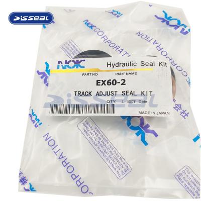China Excavator Track Adjuster Seal Kit EX60-2 PTFE NBR PU Repair Set for sale