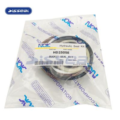 China Excavator Bucket Seal Kit HD250SE PTFE NBR PU Metal 1 Set for sale