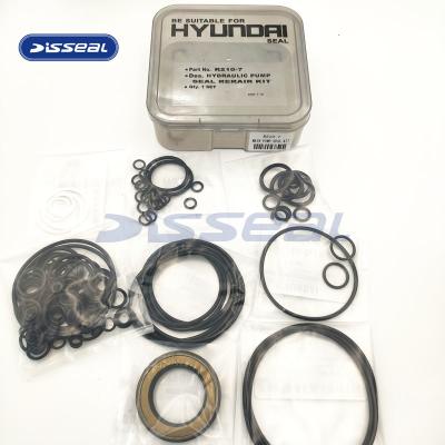 China NBR R210-7 Hydraulic Pump Repair Kit Cylinder Rebuild Seals 1 Set for sale