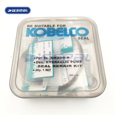 China Oil Resistant SK200-5 Hydraulic Pump Seal Kit Standard Size for sale