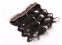 China Full Cuticle Virgin Hair Lace Frontal Closure Multiple Texture Swiss Silky Body Wave for sale