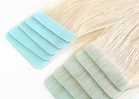 China Glossy Blonde Tape In Hair Extensions High Durability No Split Easy To Wear for sale