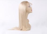 China Unprocessed Brazilian Virgin Straight Human Hair Full Lace Wigs Can Be Dyed And Ironed for sale
