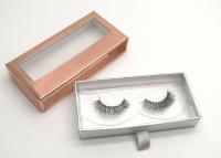China Customized Invisible Band Eyelashes Natural Looking Luxury 100% Mink Fur for sale