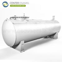 China Biological Purification Aquaculture Biofilter Glass Fused Steel Automated Control for sale