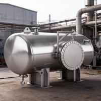 China 10m³ Capacity Stainless Steel Reactor Vessel with 0.1-10 Mpa Design Pressure for Industrial Chemical Processing for sale