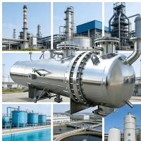 China Stainless Steel Ammonia Storage Pressure Vessel with 0.1-10 Mpa Design Pressure and Customized Size for sale