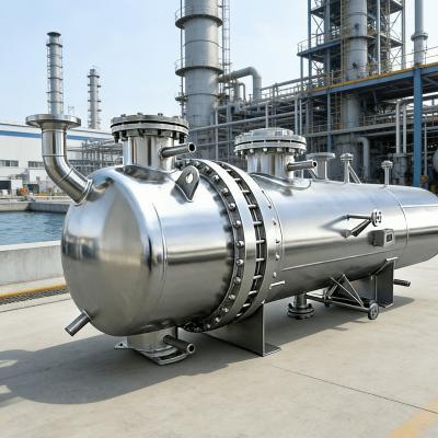 China Stainless Steel ASME Refinery Pressure Vessel with 0.1-10 Mpa Design Pressure and Customized Size for sale