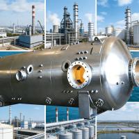 China Customized Size 0.1-10 Mpa Design Pressure Corrosion Resistant Oil Heating Jacketed Reactor for Industrial Applications for sale