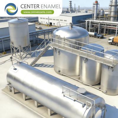 China Stainless Steel Pressure Vessel with 0.1-10 Mpa Design Pressure and Customized Size for Liquid to Liquid Heat Transfer for sale