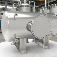 China Stainless Steel Vertical Tube Heat Exchanger with Customized Size and 0.1-10 Mpa Design Pressure for sale