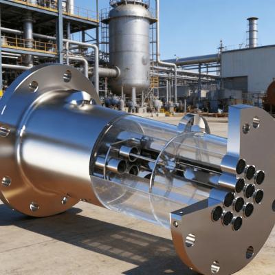 China Stainless Steel Distillation Tower with Customized Size and 0.1-10 Mpa Design Pressure for Industrial Fractionation for sale