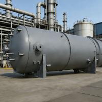 China Stainless Steel Crude Oil Fractionation Tower with Customized Size and 0.1-10 Mpa Design Pressure for Refinery Operations for sale