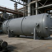 China Stainless Steel Crude Oil Fractionation Tower with Customized Size and 0.1-10 Mpa Design Pressure for Refinery Operations for sale