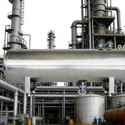 China Stainless Steel Distillation Tower with Customized Size and 0.1-10 Mpa Design Pressure for Industrial Fractionation for sale