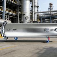 China Stainless Steel Distillation Tower with Customized Size and 0.1-10 Mpa Design Pressure for Industrial Fractionation for sale
