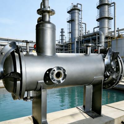 China Stainless Steel Oil Water Separator with Customized Size and High Pressure Design for Industrial Applications for sale