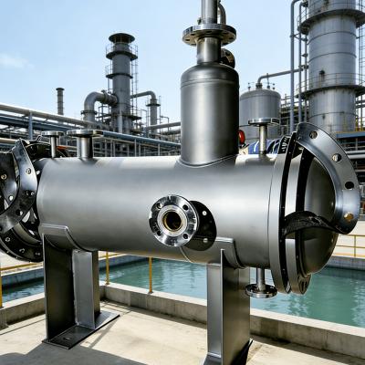 China Stainless Steel Coalescing Filter Separator with Customized Size for High Purity Fluid Processing for sale