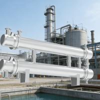 China Stainless Steel Vertical Gravity Separator with Customized Size and High Efficiency Mist Extraction for Gas Liquid Separation for sale