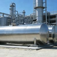 China Stainless Steel Vertical Gravity Separator with Customized Size and High Efficiency Mist Extraction for Gas Liquid Separation for sale