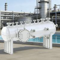 China Stainless Steel Horizontal Gravity Separator with Customized Size and 0.1-10 Mpa Design Pressure for Oil and Gas Phase Separation for sale