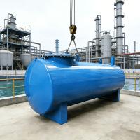 China Stainless Steel Coalescing Oil Water Separator with Customized Size and 0.1-10 Mpa Design Pressure for Industrial Wastewater Treatment for sale