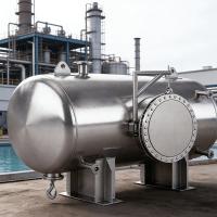 China Stainless Steel Coalescing Oil Water Separator with Customized Size and 0.1-10 Mpa Design Pressure for Industrial Wastewater Treatment for sale