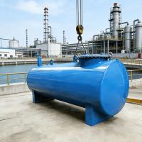 China Stainless Steel Coalescing Oil Water Separator with Customized Size and 0.1-10 Mpa Design Pressure for Industrial Wastewater Treatment for sale