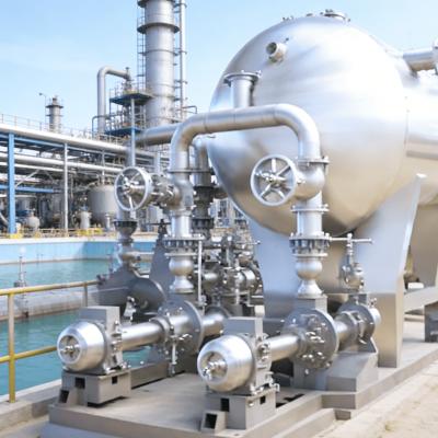 China Stainless Steel Sulfuric Acid Dilution Heat Exchanger with Customized Size and 0.1-10 Mpa Design Pressure for sale