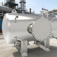 China Stainless Steel Oil Water Separator with Customized Size and 0.1-10 Mpa Design Pressure for Industrial Applications for sale