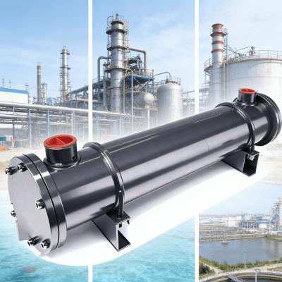 China Stainless Steel Industrial Heat Exchanger with Customized Size and 0.1-10 Mpa Design Pressure for High Efficiency Thermal Systems for sale
