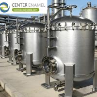 China Stainless Steel Gas Liquid Separator with Customized Size and 0.1-10 Mpa Design Pressure for Industrial Applications for sale