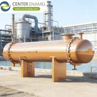 China Stainless Steel Industrial Condenser with Customized Size and 0.1-10 Mpa Design Pressure for High Efficiency Thermal Management for sale
