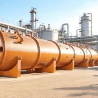 China Stainless Steel Mud Gas Separator with Customized Size and 0.1-10 Mpa Design Pressure for High Efficiency Gas Separation for sale