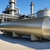 China Stainless Steel Mud Gas Separator with Customized Size and 0.1-10 Mpa Design Pressure for Efficient Gas Removal Systems for sale