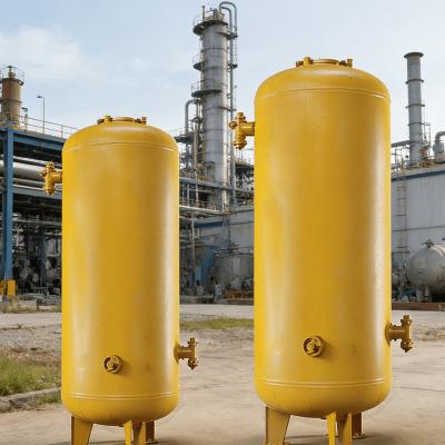 China Stainless Steel Oxygen Pressure Vessel with Customized Size and 0.1-10 Mpa Design Pressure for Industrial Applications for sale