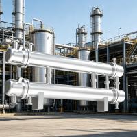 China Custom Fabricated Pressure Vessel with Stainless Steel Construction and 0.1-10 Mpa Design Pressure for Chemical Processing for sale