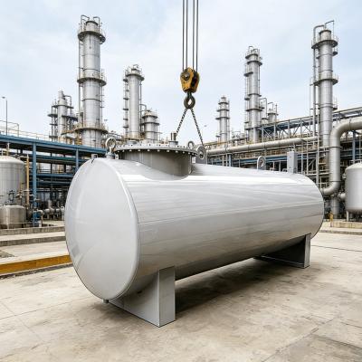 China Stainless Steel Steam Condenser with Customized Size and 0.1-10 Mpa Design Pressure for Industrial Applications for sale