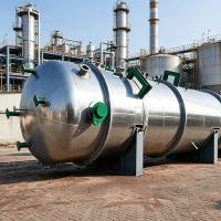 China Carbon Steel Pressure Vessel with 0.1-10 Mpa Design Pressure and Customized Size for Industrial Chemical Containment for sale